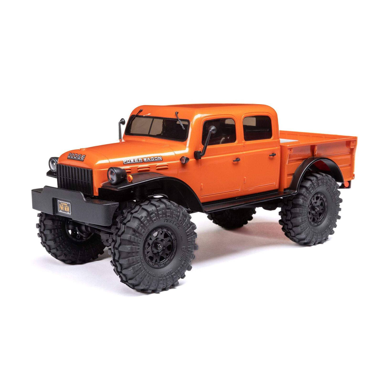 1/24 SCX24 Dodge Power Wagon 4WD Rock Crawler Brushed RTR, Orange ...